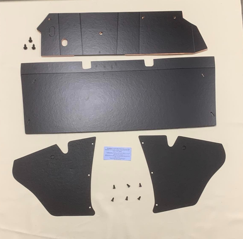 EJ EH HOLDEN FIREWALL INSULATION PANEL REAR SEAT TO BOOT DIVIDER, KICK ...