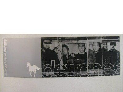 Deftones Poster Pop Out Poster and sticker The 2 sided | eBay