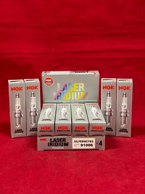 SET OF 8 - NGK LASER IRIDIUM Iridium Spark Plugs SILFER8C7ES 91006 | eBay