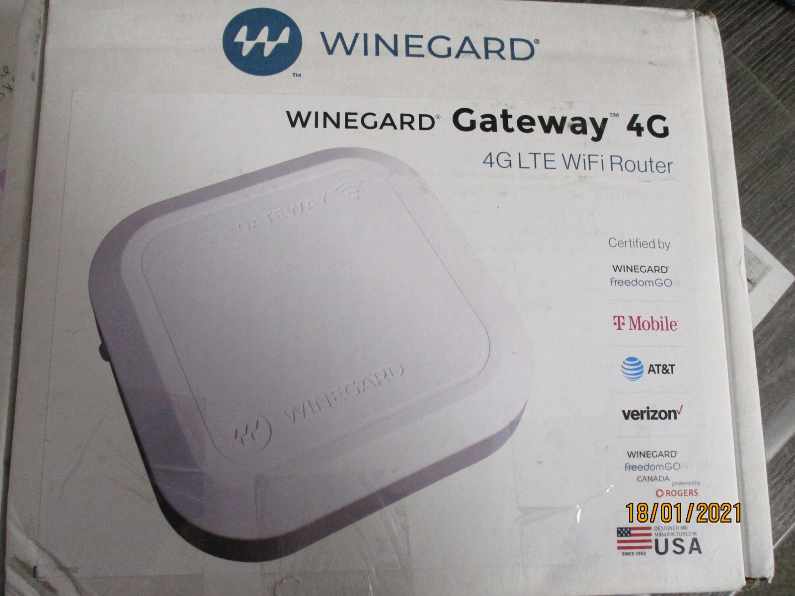 WINEGARD GATEWAY 4G LTE WIFI ROUTER WHITE 615798404888 RV/ CAMPER | eBay