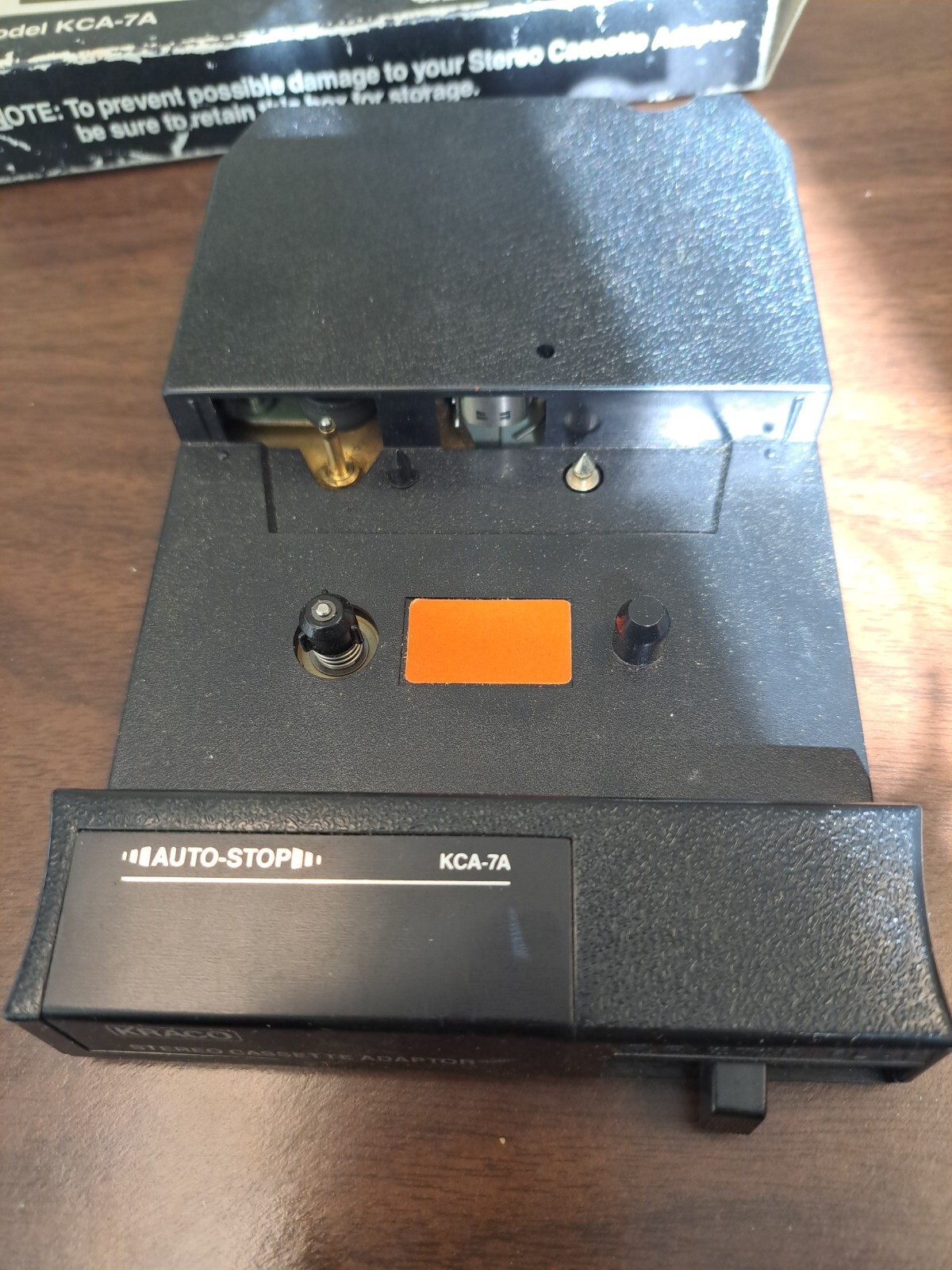 Vintage Kraco Stereo Cassette Adaptor 8 Track Tape Player With Box KCA ...