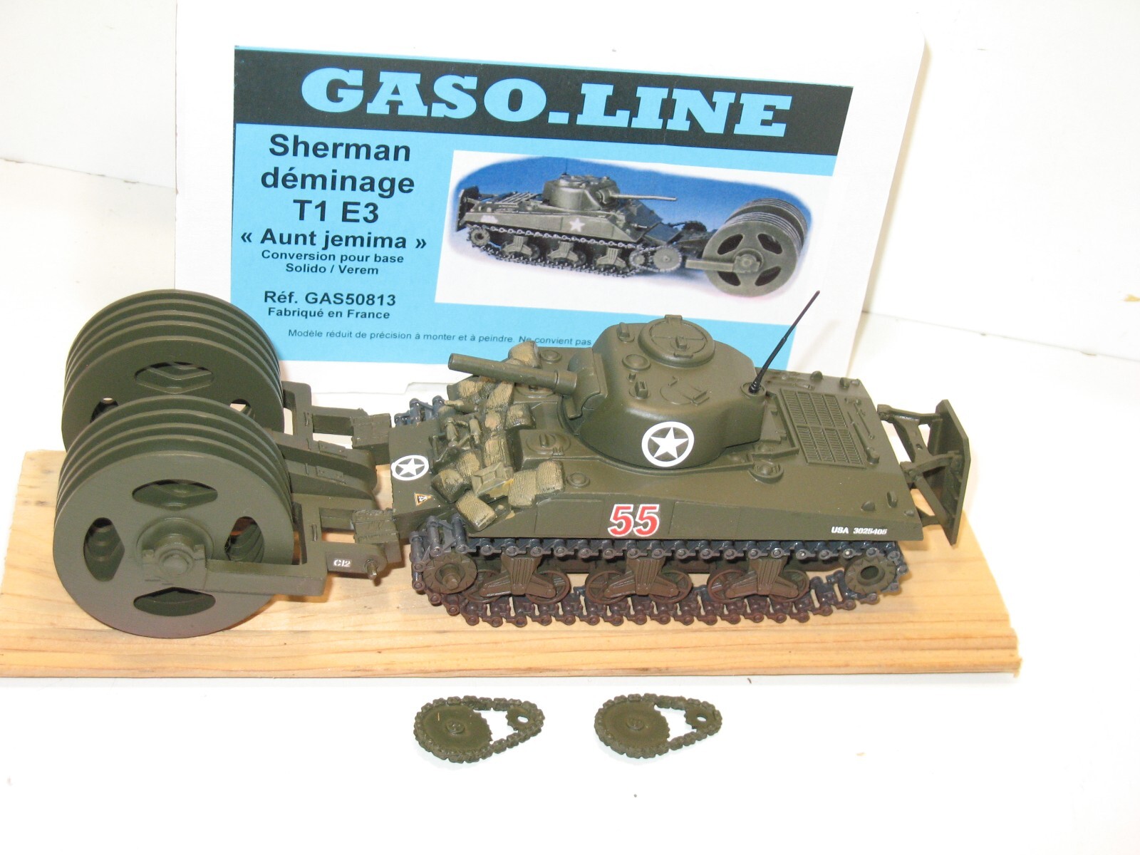 Solido, Char Sherman Minesweeper T1E3 Military Beaches Of Landings ...