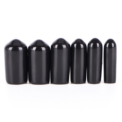 10x Black Rubber End Caps For 4 Line Quad Stunt Kite Fixed Part 3/4/5/6 ...
