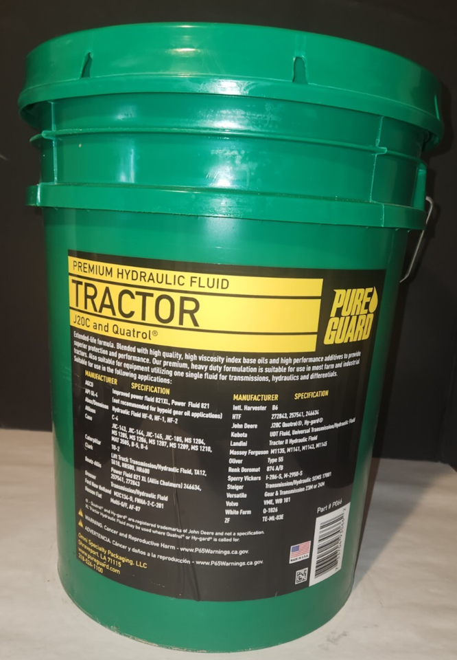 XL TRACTOR HYDRAULIC & TRANSMISSION HEAVY DUTY (J20C & Quatrol) (5 ...