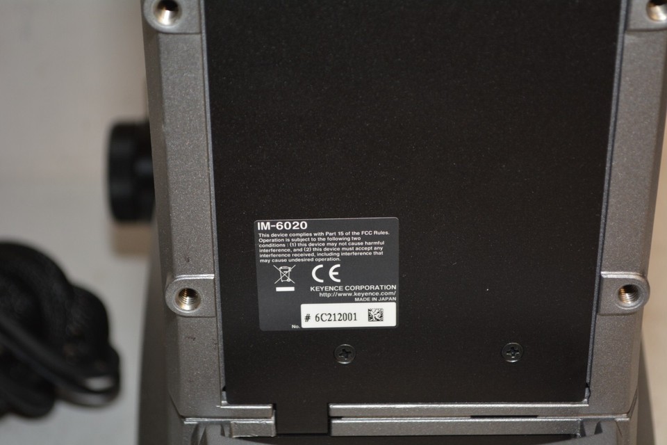 ^ Keyence IM-6020 Image Dimension Measuring System #W5462 | eBay