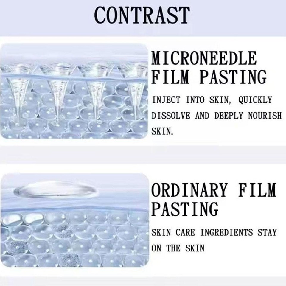 Acne Microneedles Patch Pimple Hydrocolloid Stickers Spot Cover ...