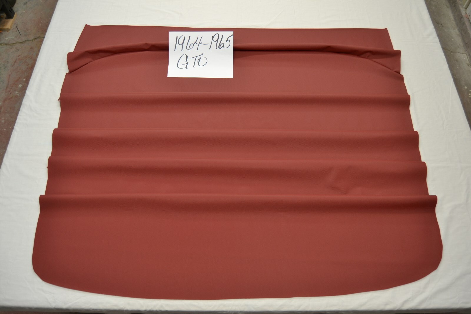 1964 64 1965 65 GTO / LEMANS 2 DOOR HARDTOP DARK RED TIER HEADLINER USA ...