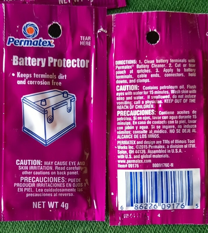 Lot of 11 New Permatex Battery Protector 4g Packet Grease Lube FAST ...
