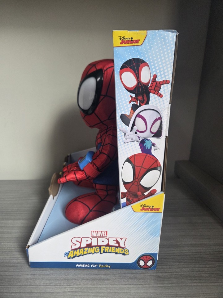 Marvel Spidey 360 Amazing Friends AMAZING Flip Spidey Lights Sounds ...