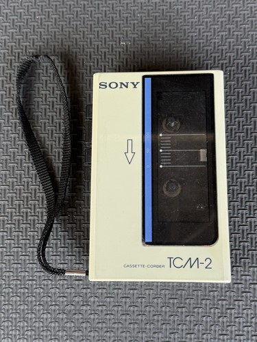 VTG SONY TCM-2 Cassette-Corder, Tape Recorder Walkman Tape Deck ...