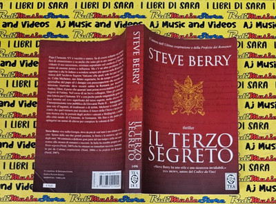 Book Libro IL TERZO SEGRETO steve berry 2007 TEADUE 1496 TEA (L54C) | eBay