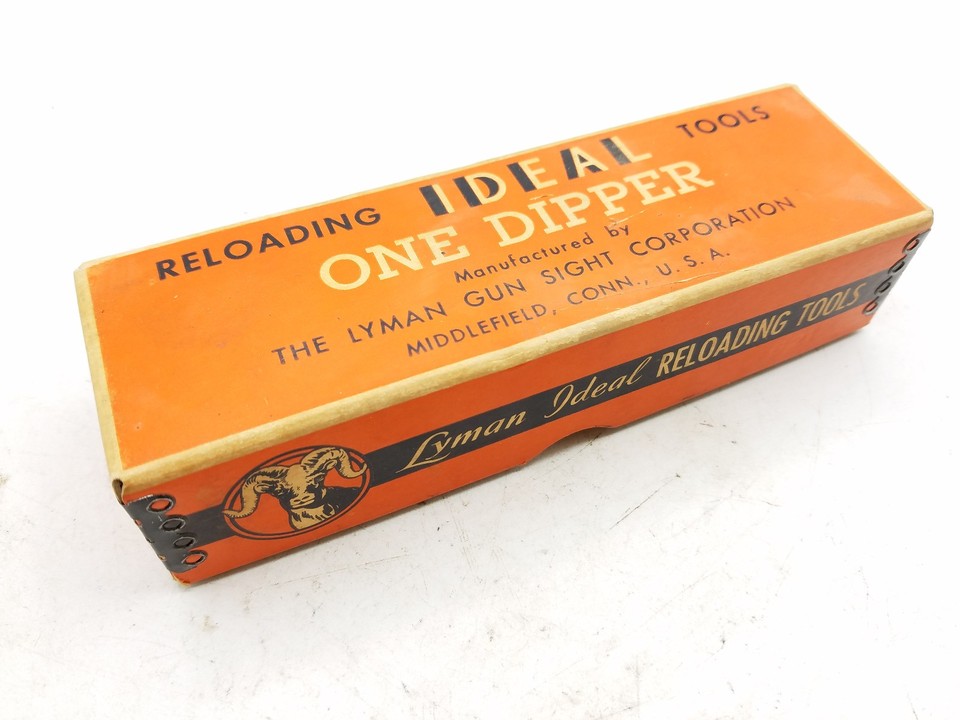 Lyman Ideal Reloading Tools One Dipper. Complete with Original Box ...