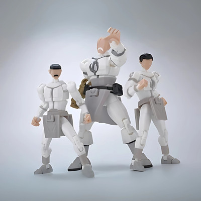3D Printed - 1/12 Viltrumite Set Conquest Invincible Kregg Executioner ...