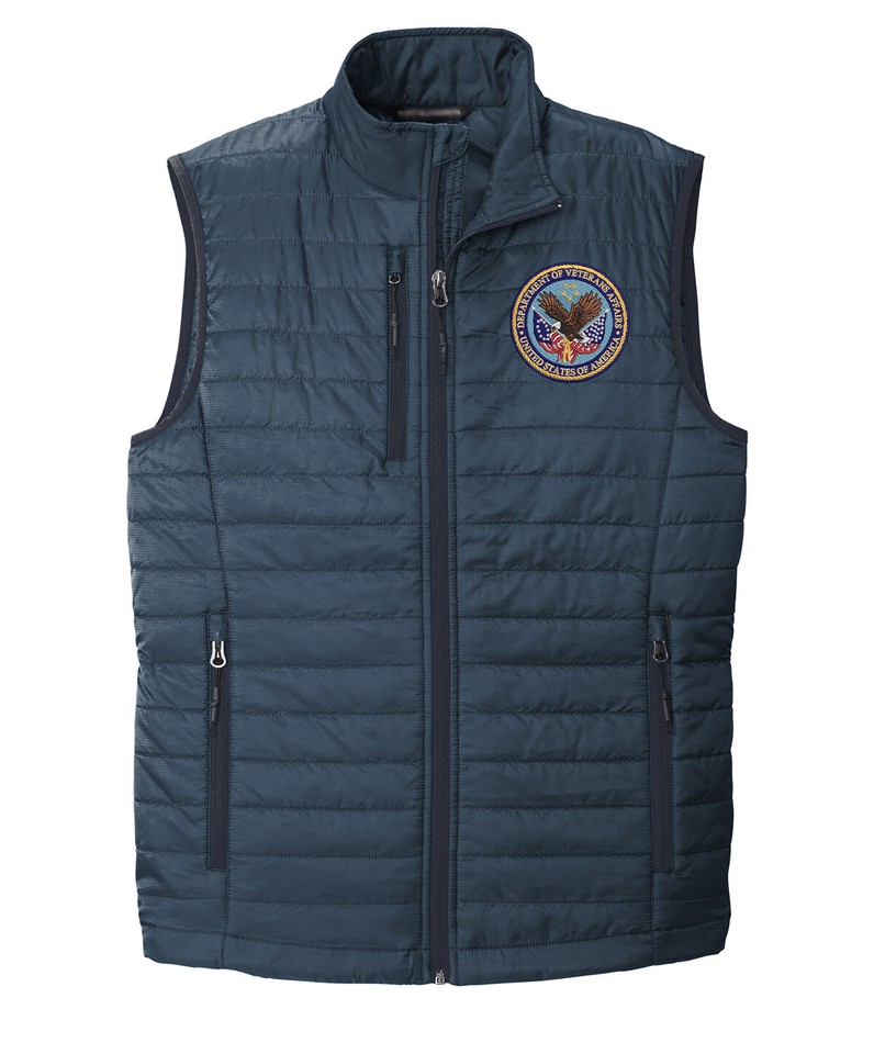 Department of Veterans Affairs Embroidered Insulated Puffy Vest With ...