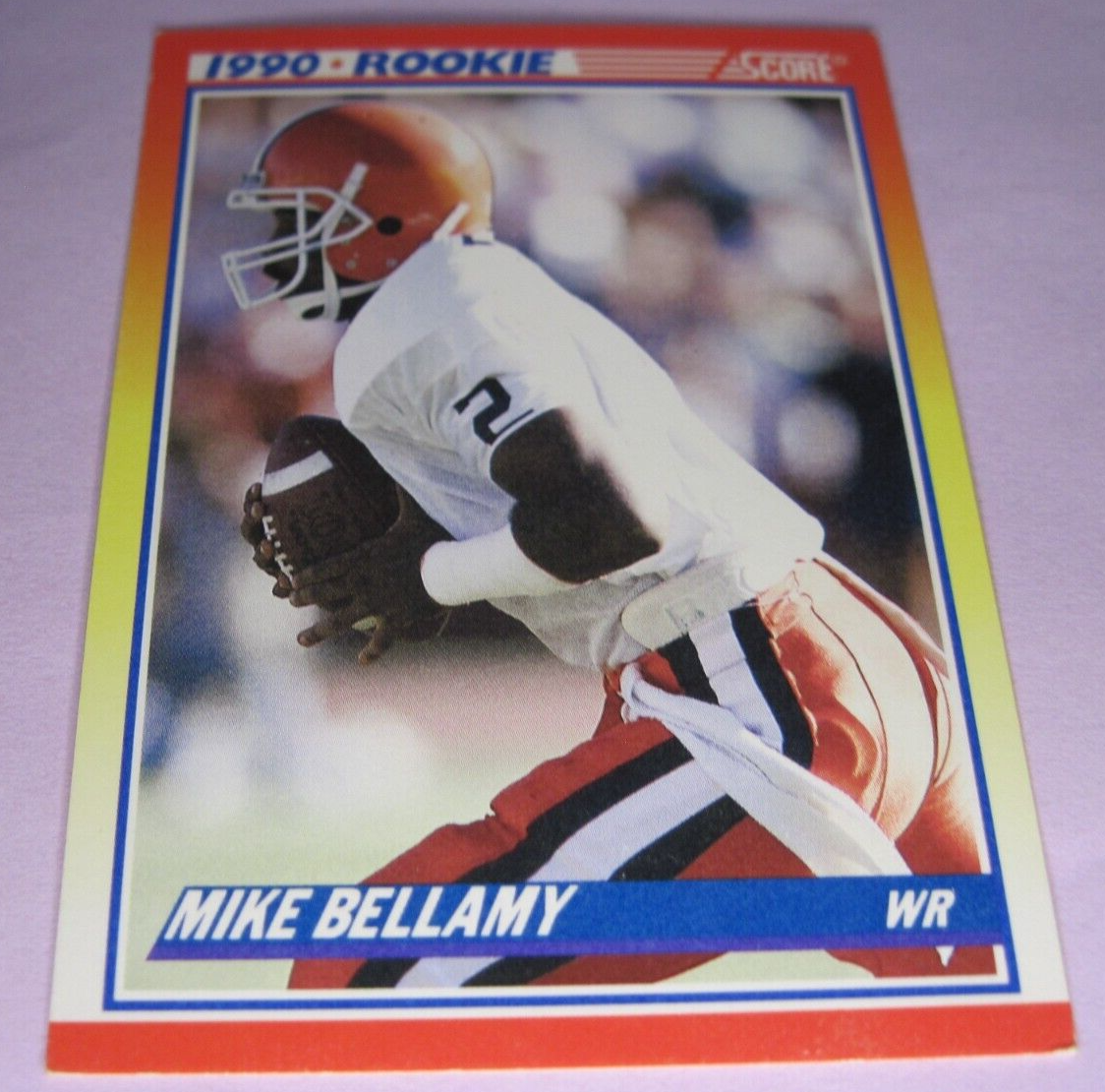 1990 Score Mike Bellamy Rookie Philadelphia Eagles #626 | eBay