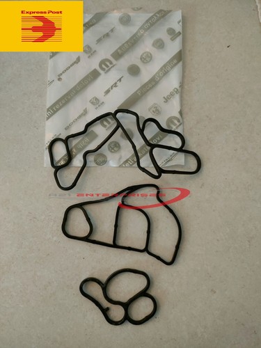 Genuine Oil Cooler 3 Seal Set Jeep Grand Cherokee WK 3.0L 2011- 2020 ...