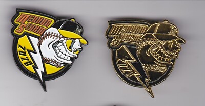COOPERSTOWN DREAMS PARK Trading Pin MENDON STORM (2 Pins - Base & GOLD ...