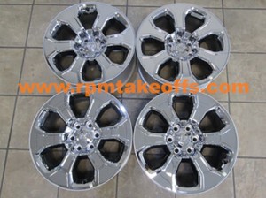 Set of 4 2019 2020 Dodge Ram 1500 2679 Wheels 20" Chrome Clad ...