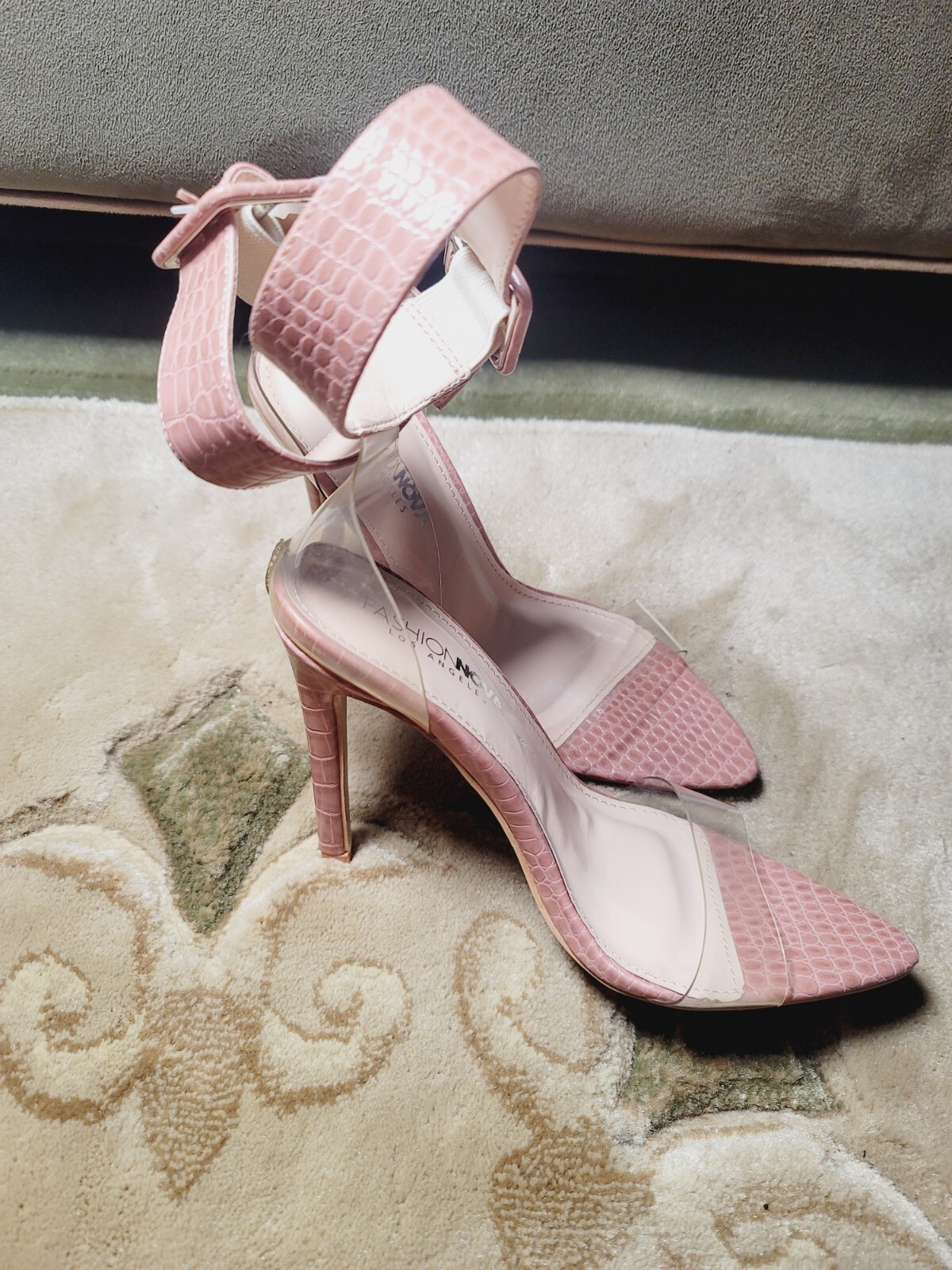 Fashion Nova ALI-1 Nude Size 6.5 Womens High Heels | eBay