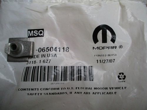 MoPar Panel Lock Nut - NOS - P/N 6504118 | eBay