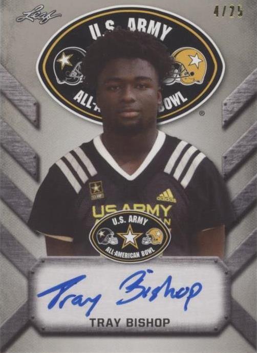 2017 Leaf Metal U.S. Army All-American Bowl Tray Bishop #ATA-TB1 for ...