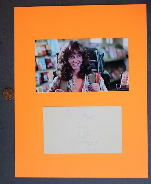 Friday 13th Scream Queen Actress Robbi Morgan signed / autographed card ...