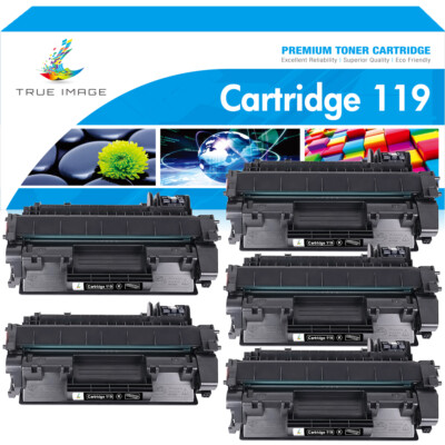 5PK 119A Toner Compatible With Canon 119 imageClass MF6160DW MF414DW ...