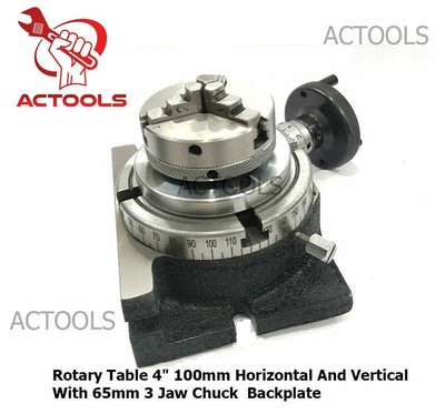 Rotary Tables - 3 Jaw Chuck