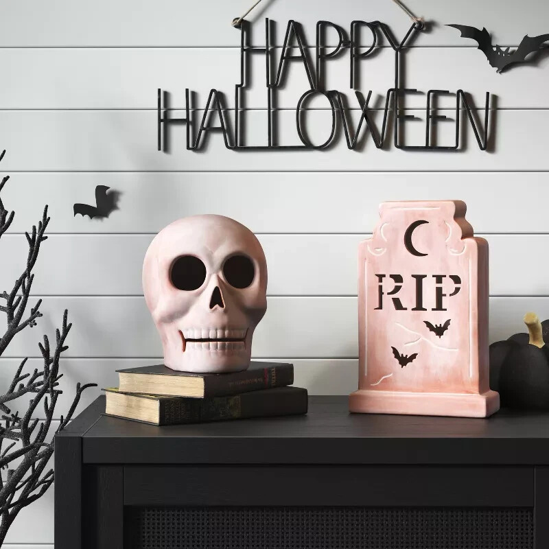 Target Terracotta Tombstone RIP Halloween Party Decoration - Hyde & EEK ...