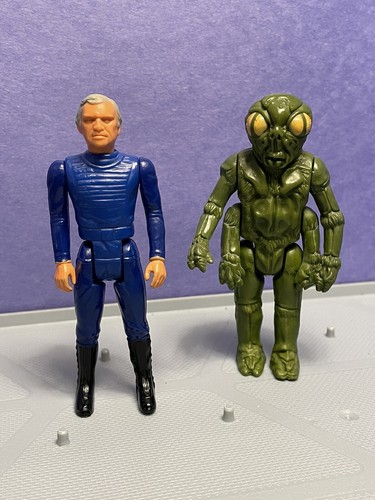 VINTAGE MATTEL BATTLESTAR GALACTICA 1978 COMMANDER ADAMA & OVION | eBay