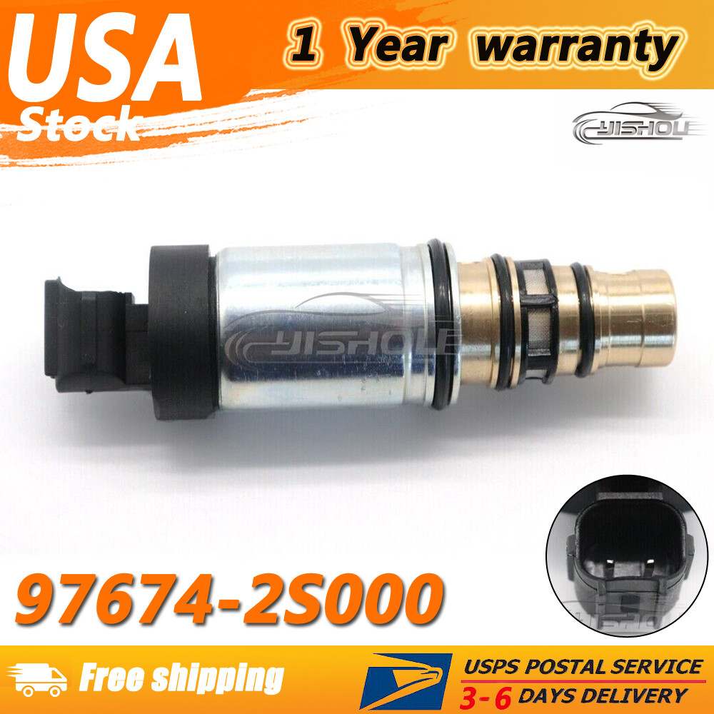 New 97674-2S000 A/C Compressor Solenoid Valve Fits for Hyundai Kia 2009 ...