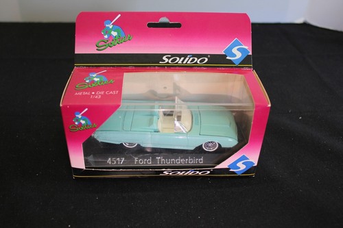 Solido 4517, Ford Thunderbird G Sport 1:43 Blue 2698 | eBay
