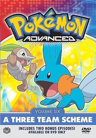 Pokemon Advanced - Vol. 6: A Three Team Scheme (DVD, 2004) for sale ...