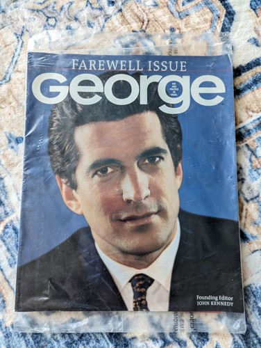 Farewell Issue Of George Magazine Brand New Condition Sealed January ...