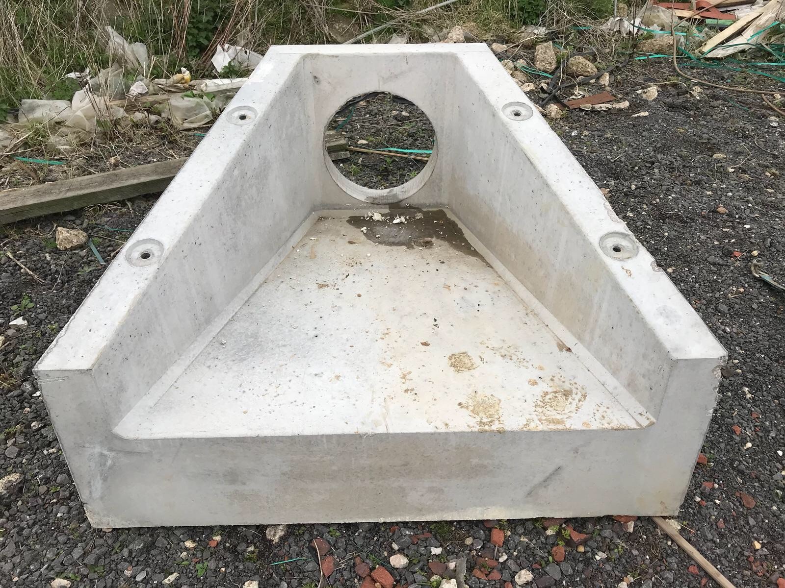 450mm Alton H6C Concrete head wall headwall culvert pipe twinwall ...