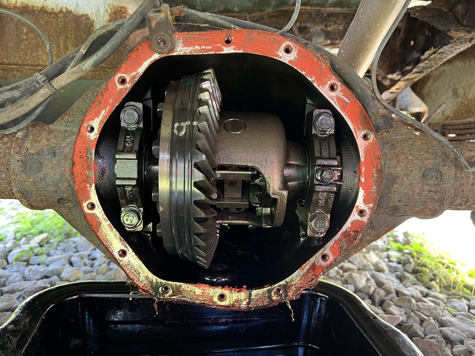 1988-2000 Chevy C2500 Rear Axle Differential 4.10 Ratio 14 Bolt GT5 G80 ...