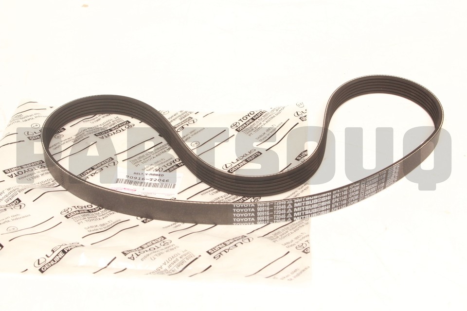 90916T2046 Genuine Toyota BELT, V-RIBBED 90916-T2046 | eBay