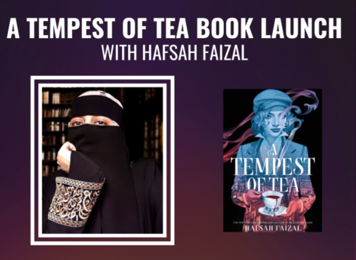 SIGNED A Tempest of Tea by Hafsah Faizal 1st/1st INSCRIBED & DATED w ...