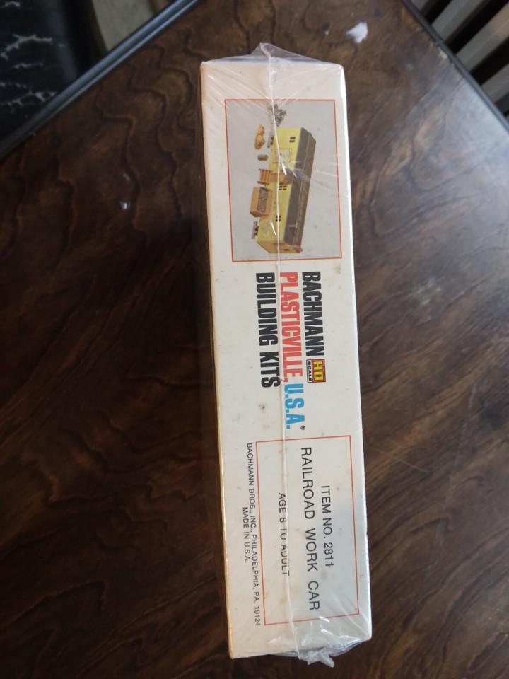 Bachmann Ho Railroad Work Car. | eBay