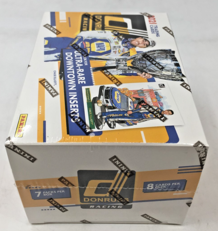 2021 Panini Donruss Nascar Racing Factory Sealed box 7 Packs 8 Cards ...