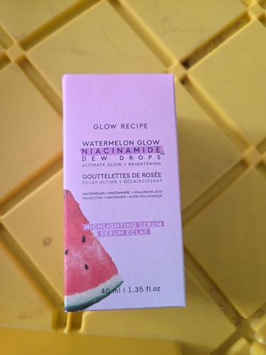 Glow Recipe Watermelon Glow Niacinamide Dew Drops 1.35oz / 40ml SEALED ...