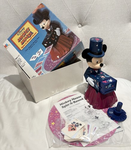 Vintage Magical Mickey Mouse Spin-A-Round Game -1986 Milton Bradley | eBay
