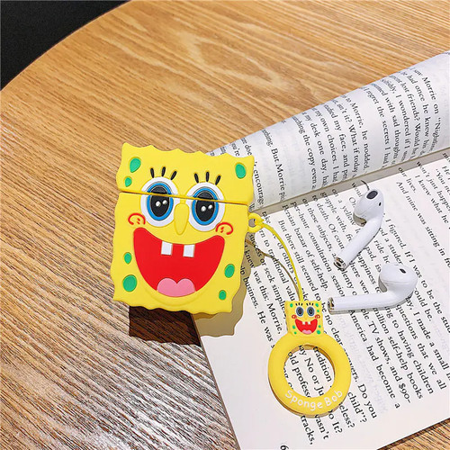 SpongeBob Starfish AirPods Protector Patrick Star Silicone Case | eBay