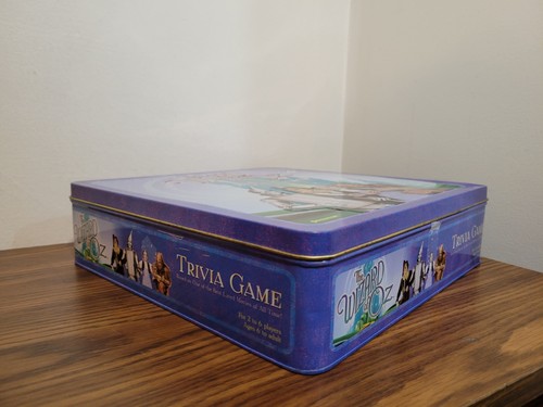 The Wizard Of Oz Trivia Board Game in Collectible Tin 1999 Complete | eBay
