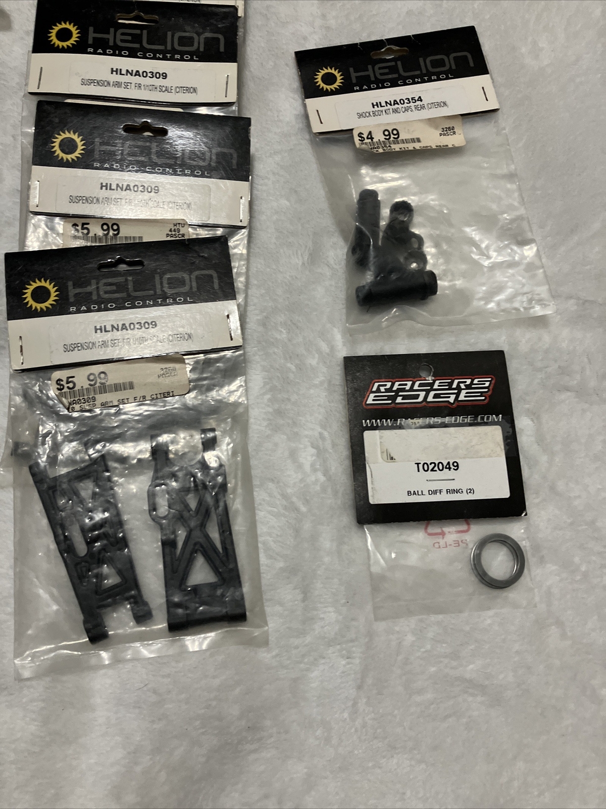 48 Various RC Parts Lot #1 Traxxas HPI Max Trix Racers Edge EFlite ...