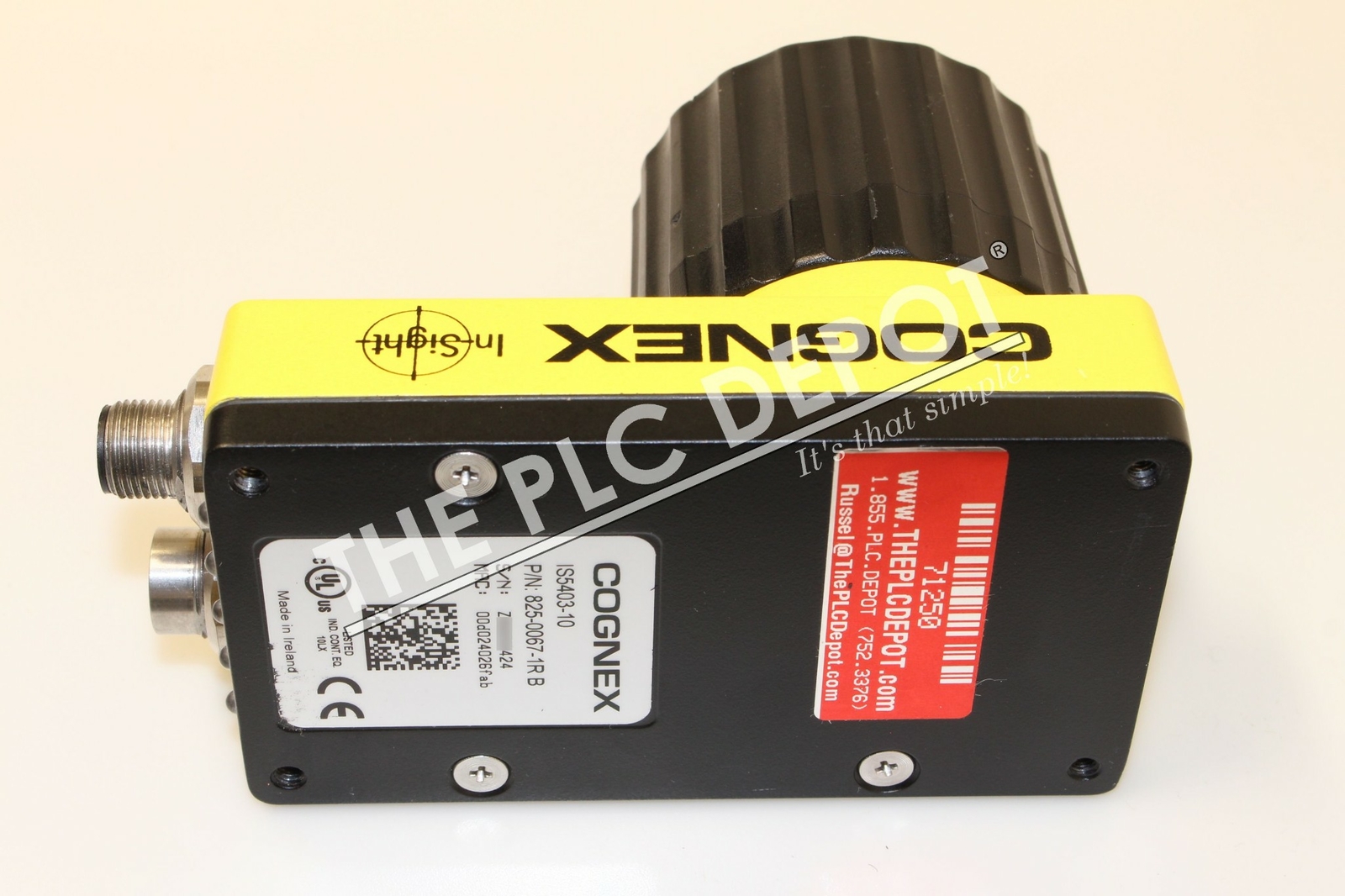 COGNEX In-Sight 5403 5000 IS5403-10 VISION SENSOR EXTRA HI-RES IS540310 ...