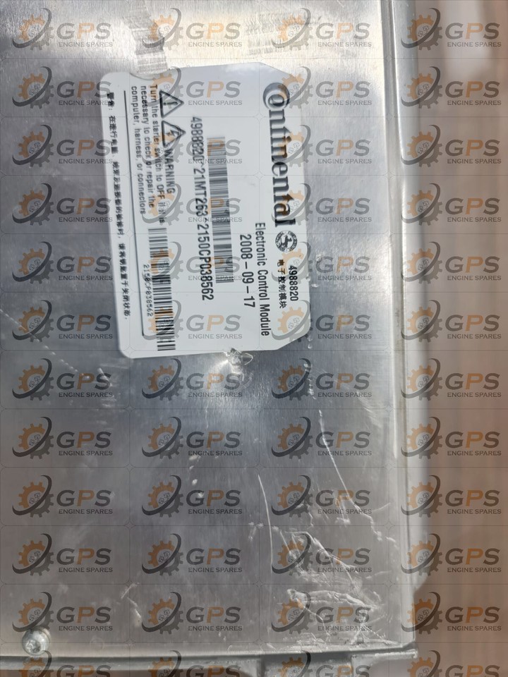 CUMMINS MODULE ELECTRONIC CONTROL P/N: 4988820 | eBay