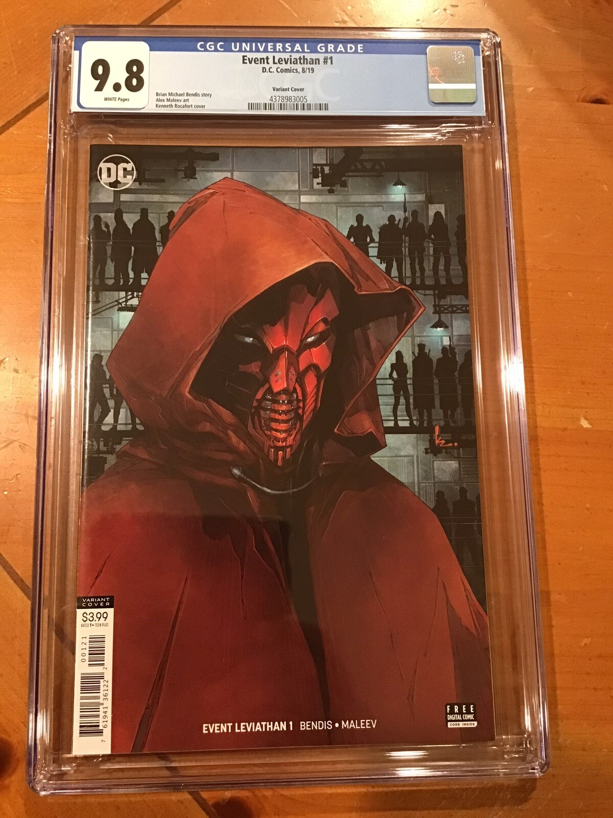 EVENT LEVIATHAN #1 (2019) KENNETH ROCAFORT VARIANT COVER,, MALEEV, CGC ...