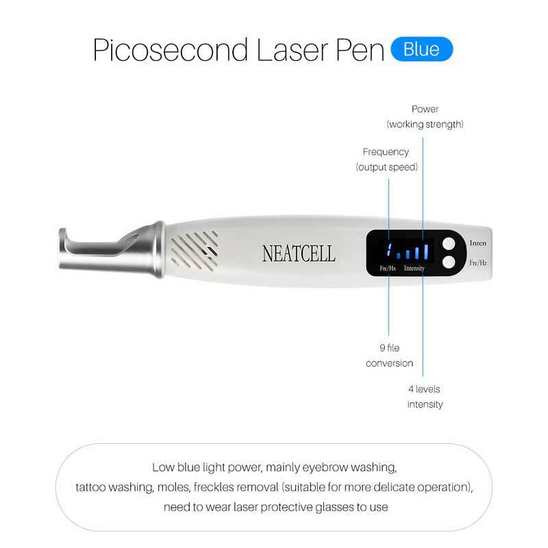 Beemyi neue Plug-in Pikosekunden-Laser-Stift blaues Licht Therapie l ...