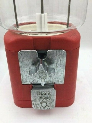 Nice Vintage Oak Acorn 11 lb Round Glass Globe Gumball Candy Nut ...